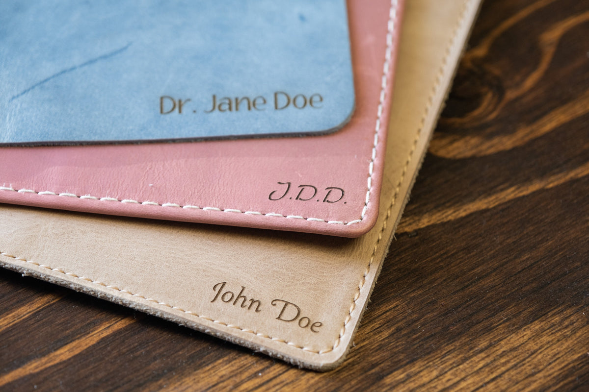 Personalized Leather Gifts and Inscriptions