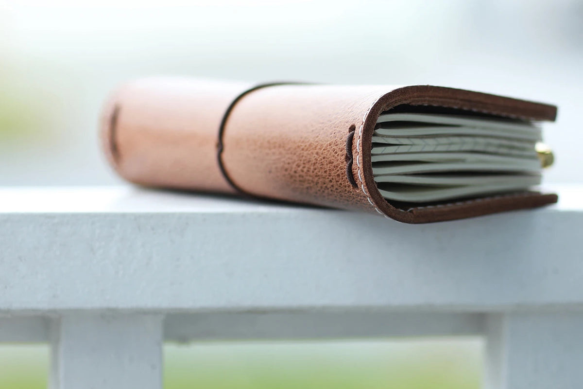 Leather on the Go: Travel Journaling with Chic Sparrow Notebooks