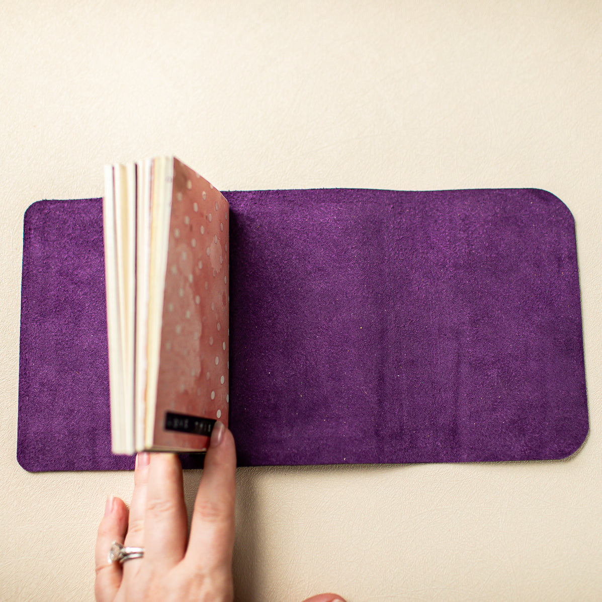 Coffee House | Pioneer B7 Trifold Traveler's Notebook